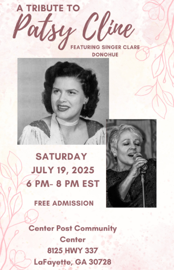 Center Post to Host Free Patsy Cline Tribute Concert Featuring Clare ...